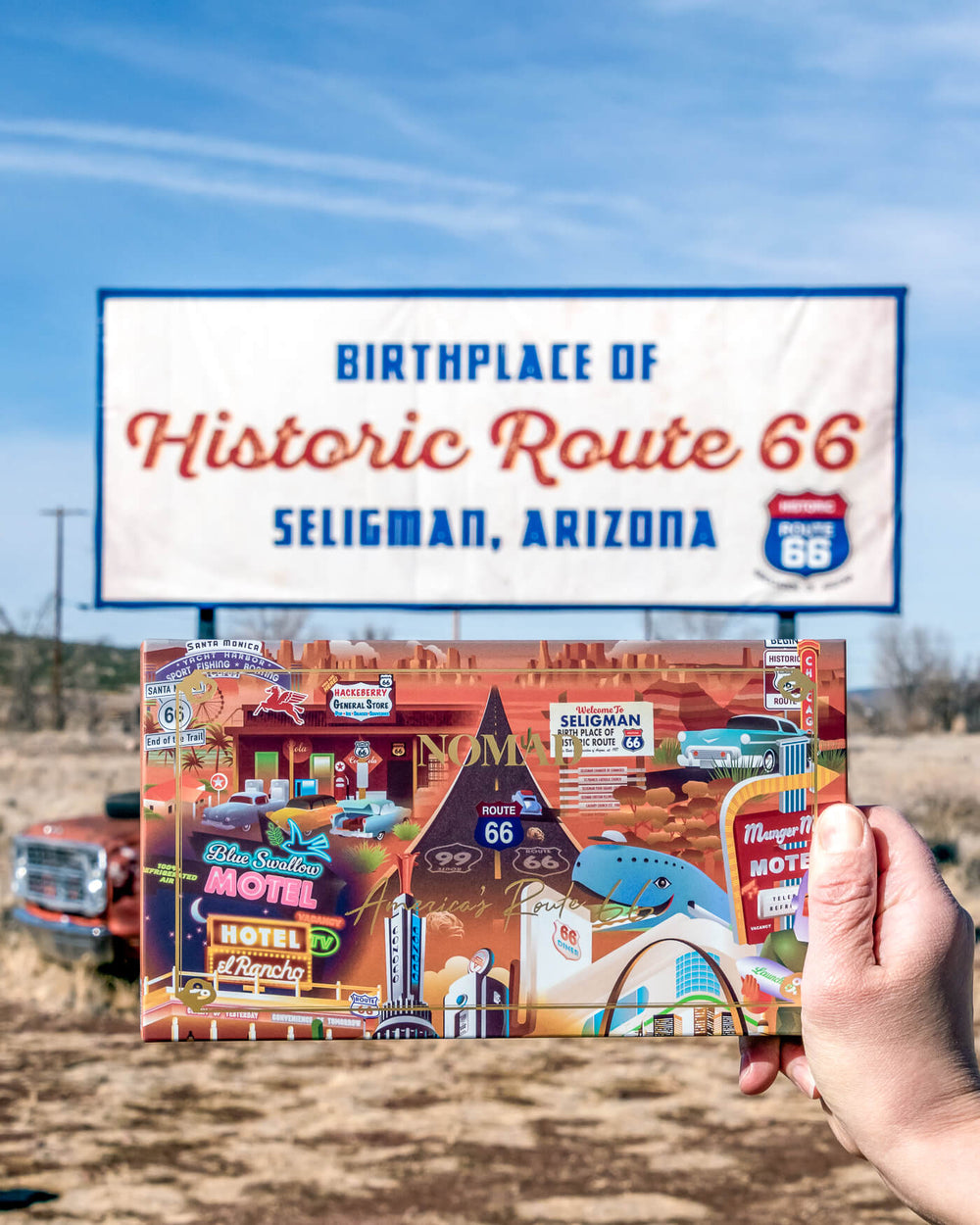 America's Route 66 Intense Color Palette
