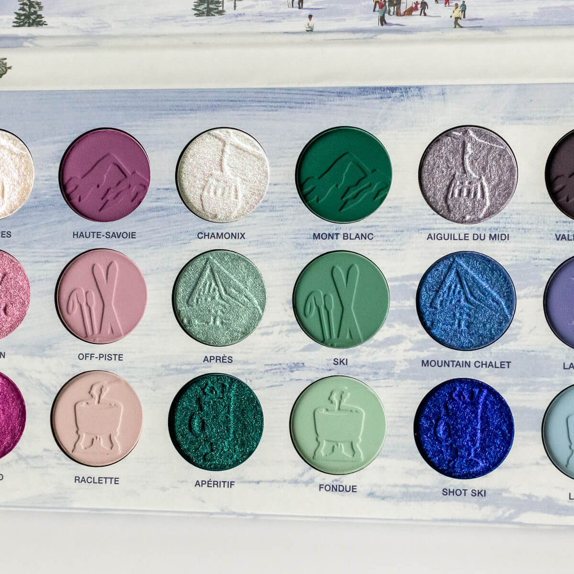 Chamonix Après-Ski Intense Color Palette