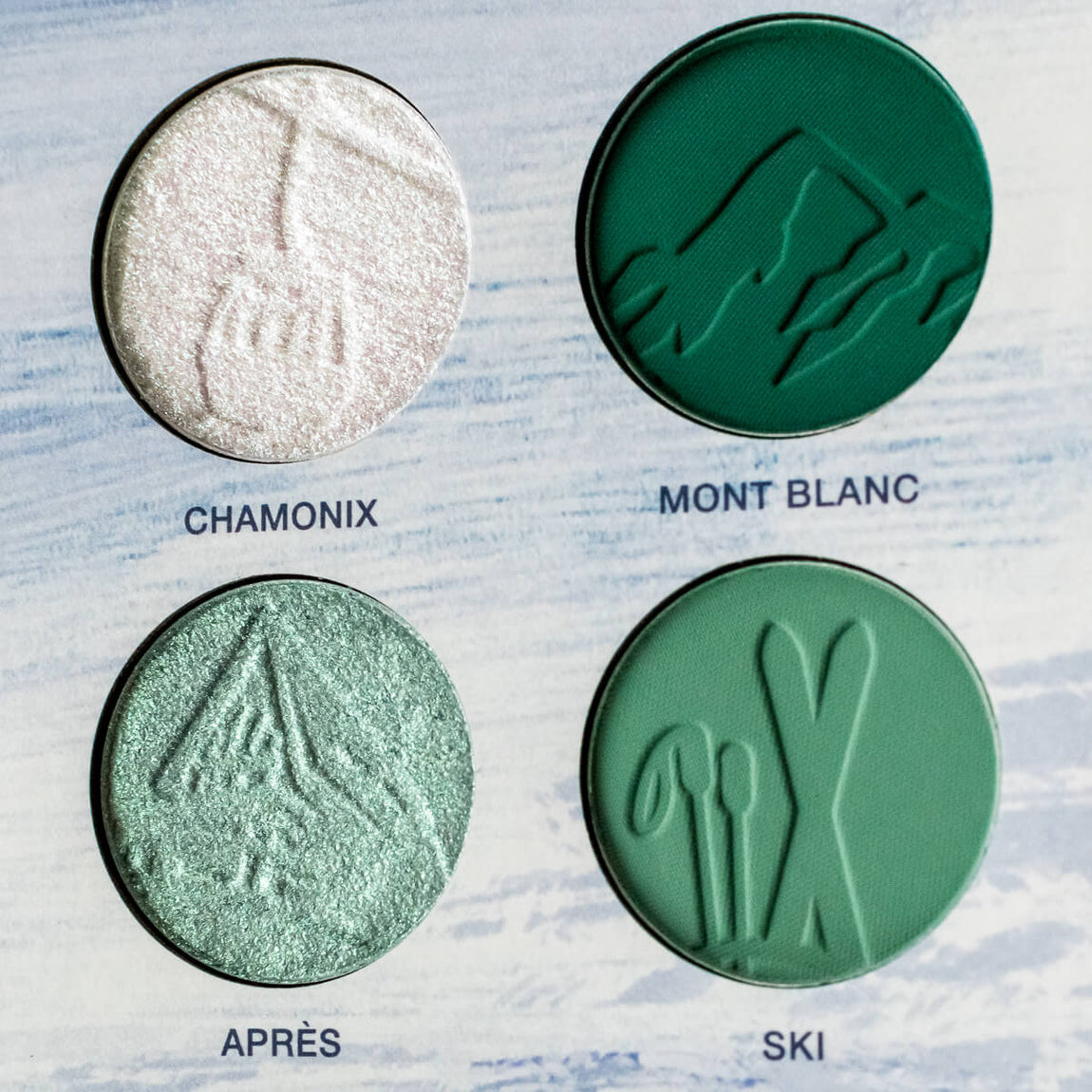 Chamonix Après-Ski Intense Color Palette
