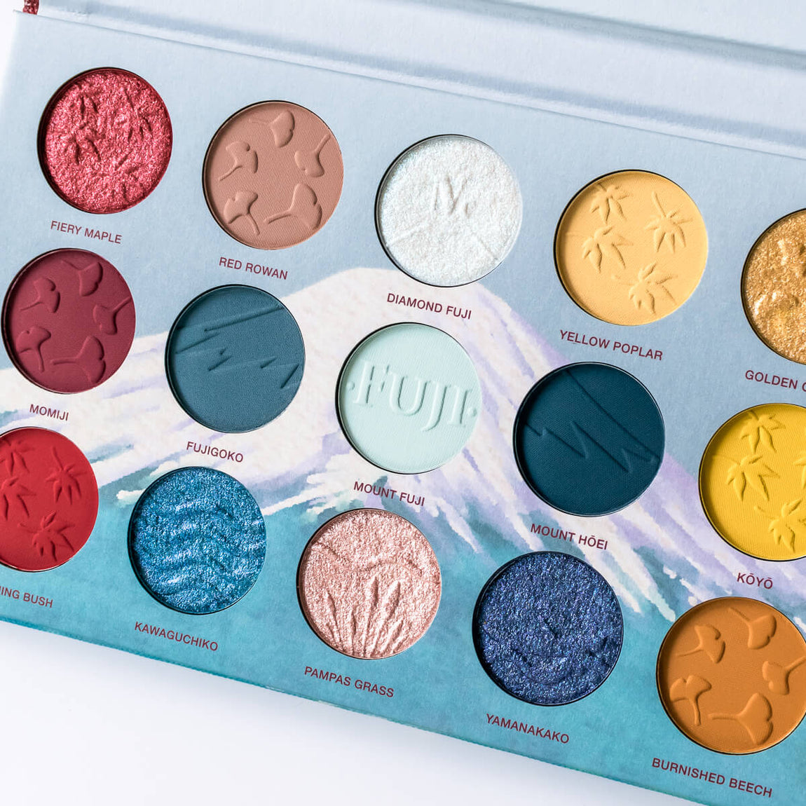 Fuji Five Lakes Intense Color Palette