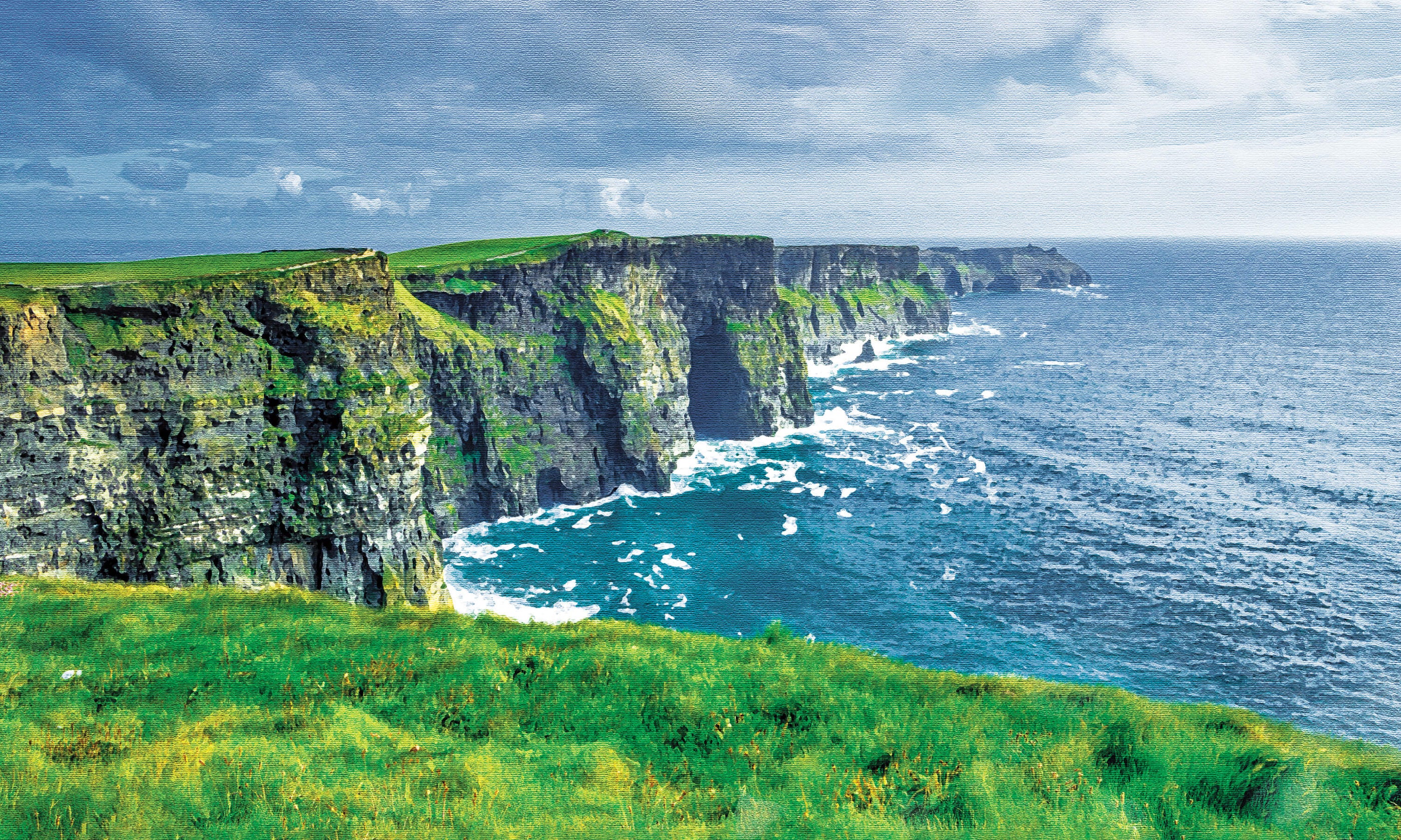 Ireland Wild Atlantic Way Intense Color Palette