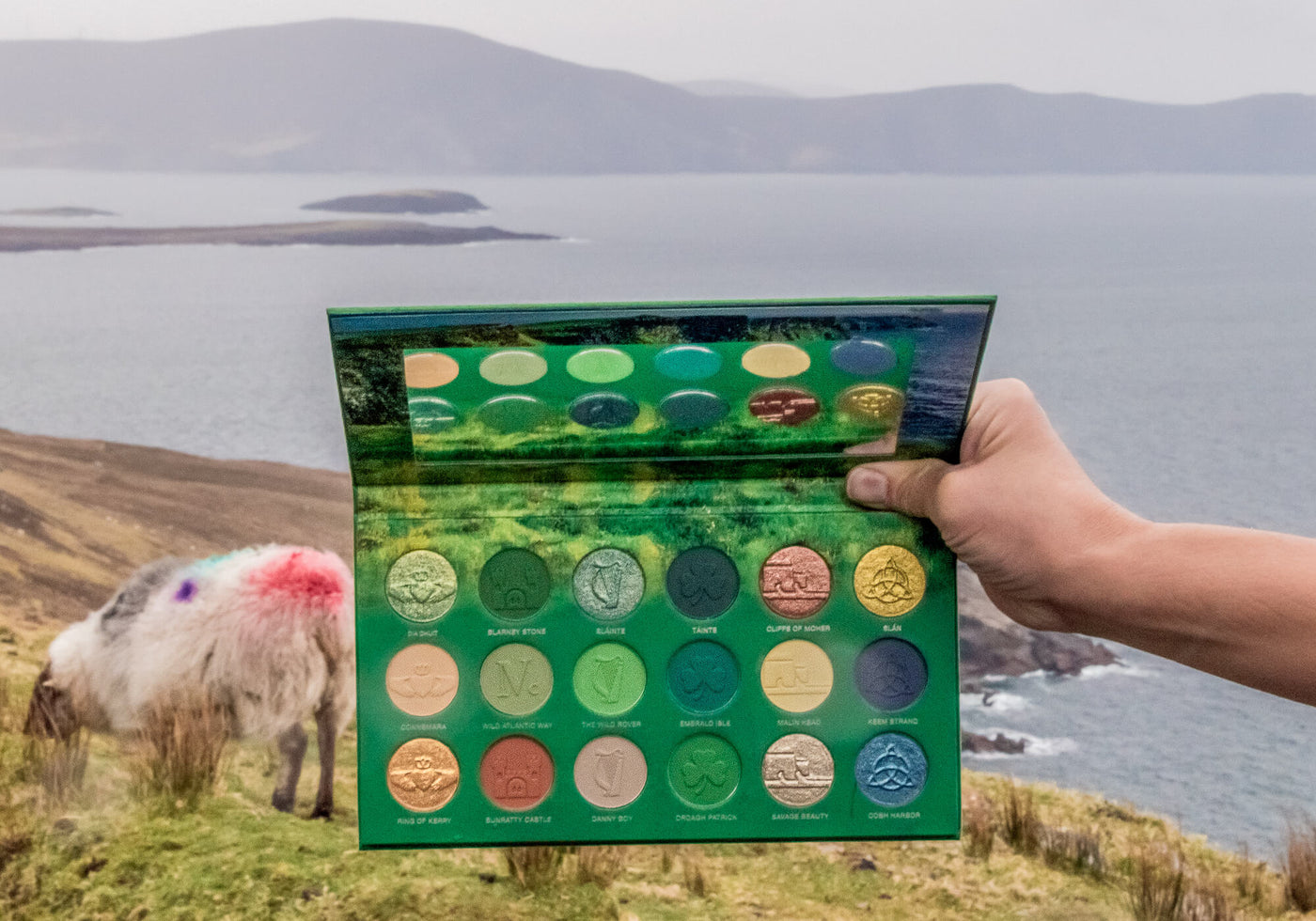 Ireland Wild Atlantic Way Intense Color Palette