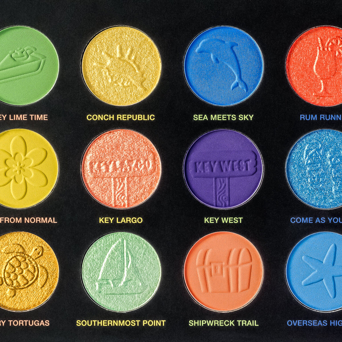 Keys Beachy & Peachy Intense Color Palette