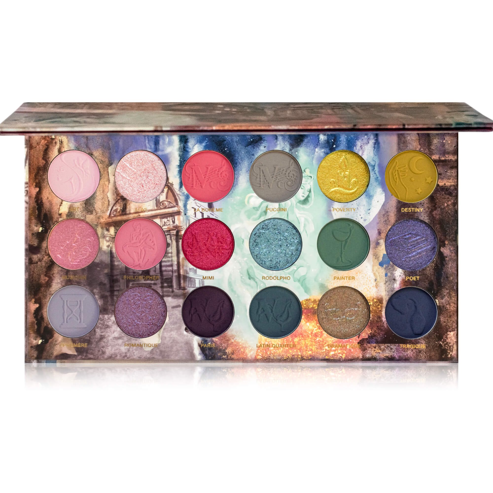 Paris La Bohème Intense Color & Chrome Palette