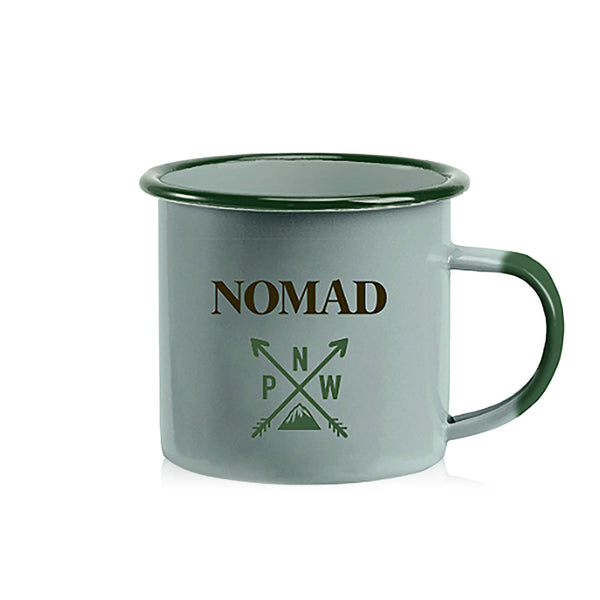 Pacific Northwest Enamel Camping Mug