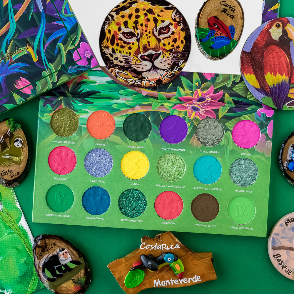 NOMAD x Monteverde Cloud Forest Intense Color Palette